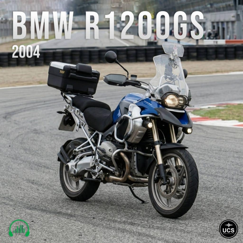 BMW R1200GS 2004 dual sport motorcycle - Royalty Free Sound Effects ...