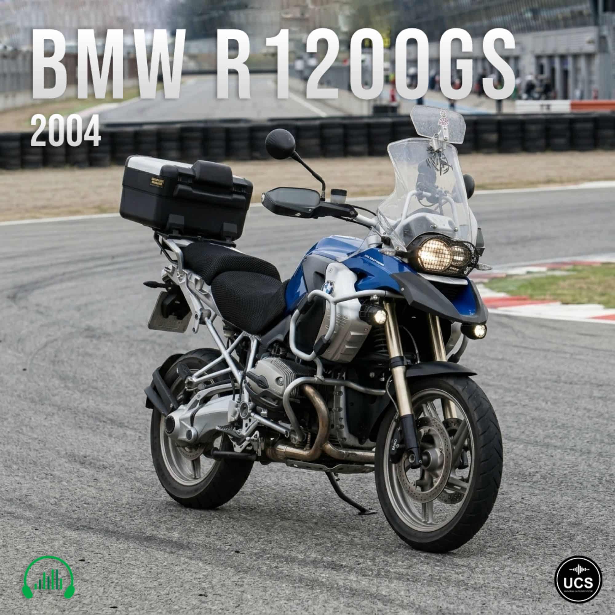 BMW R1200GS 2004 dual sport motorcycle - Royalty Free Sound Effects ...